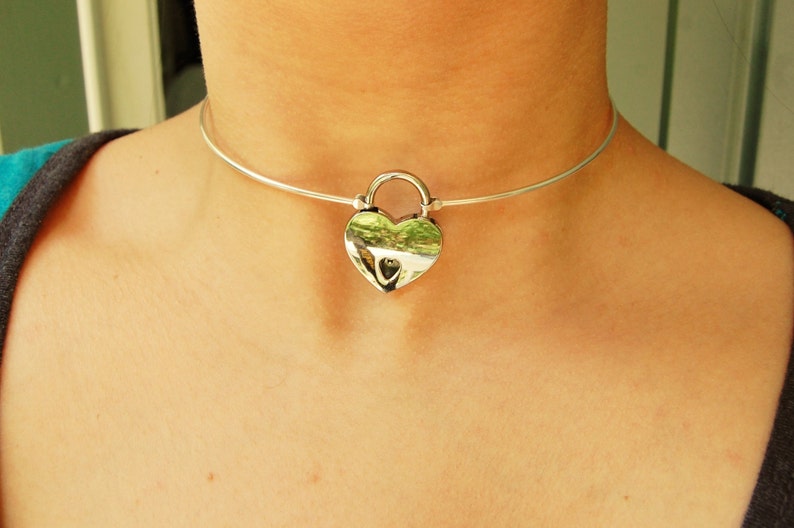 VERY DISCREET Micro Solid 925 Sterling Silver Neck Cuff - Etsy