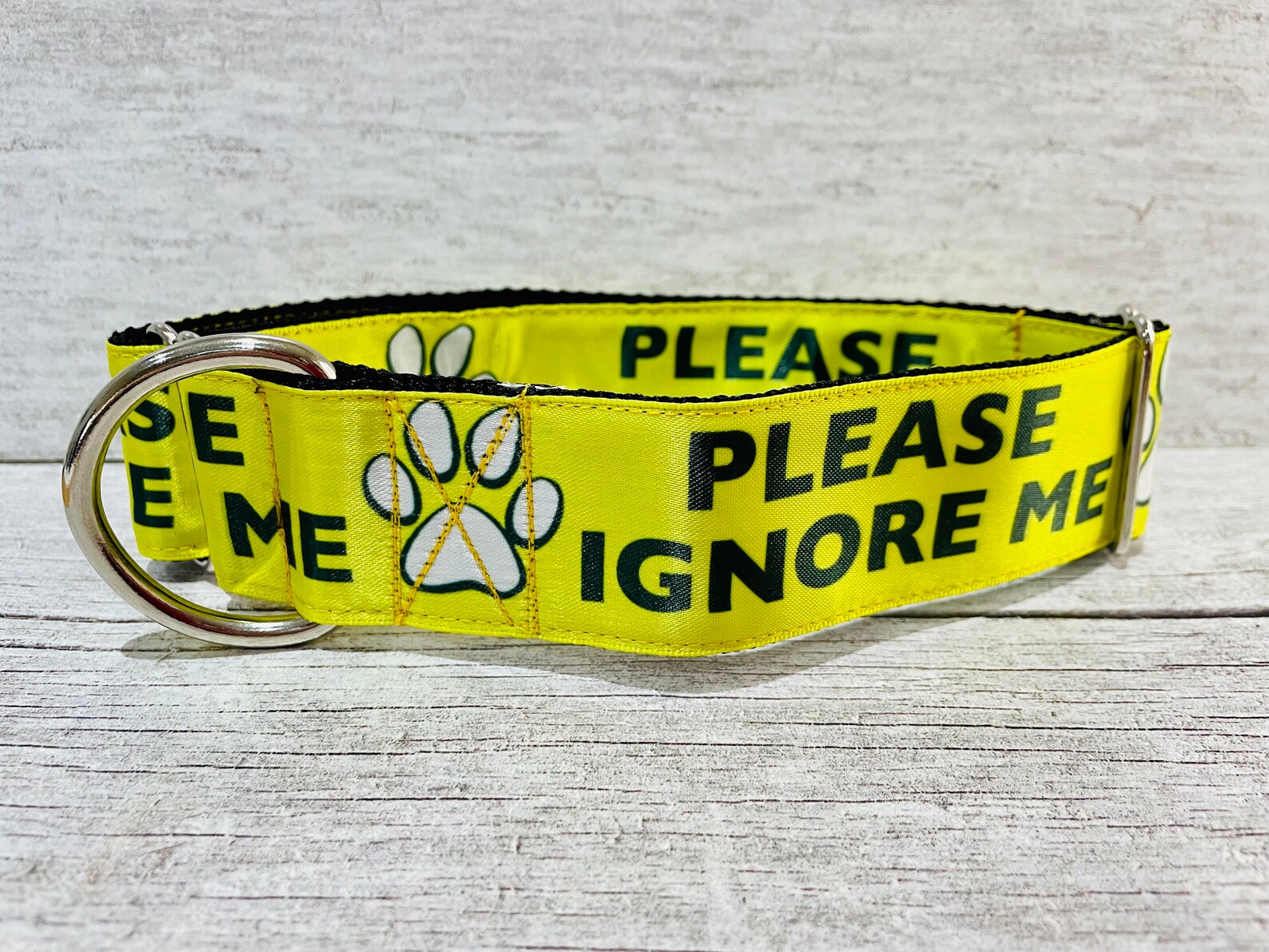 Please Ignore Me Reactive Dog Collar Alert Collars keep - Etsy
