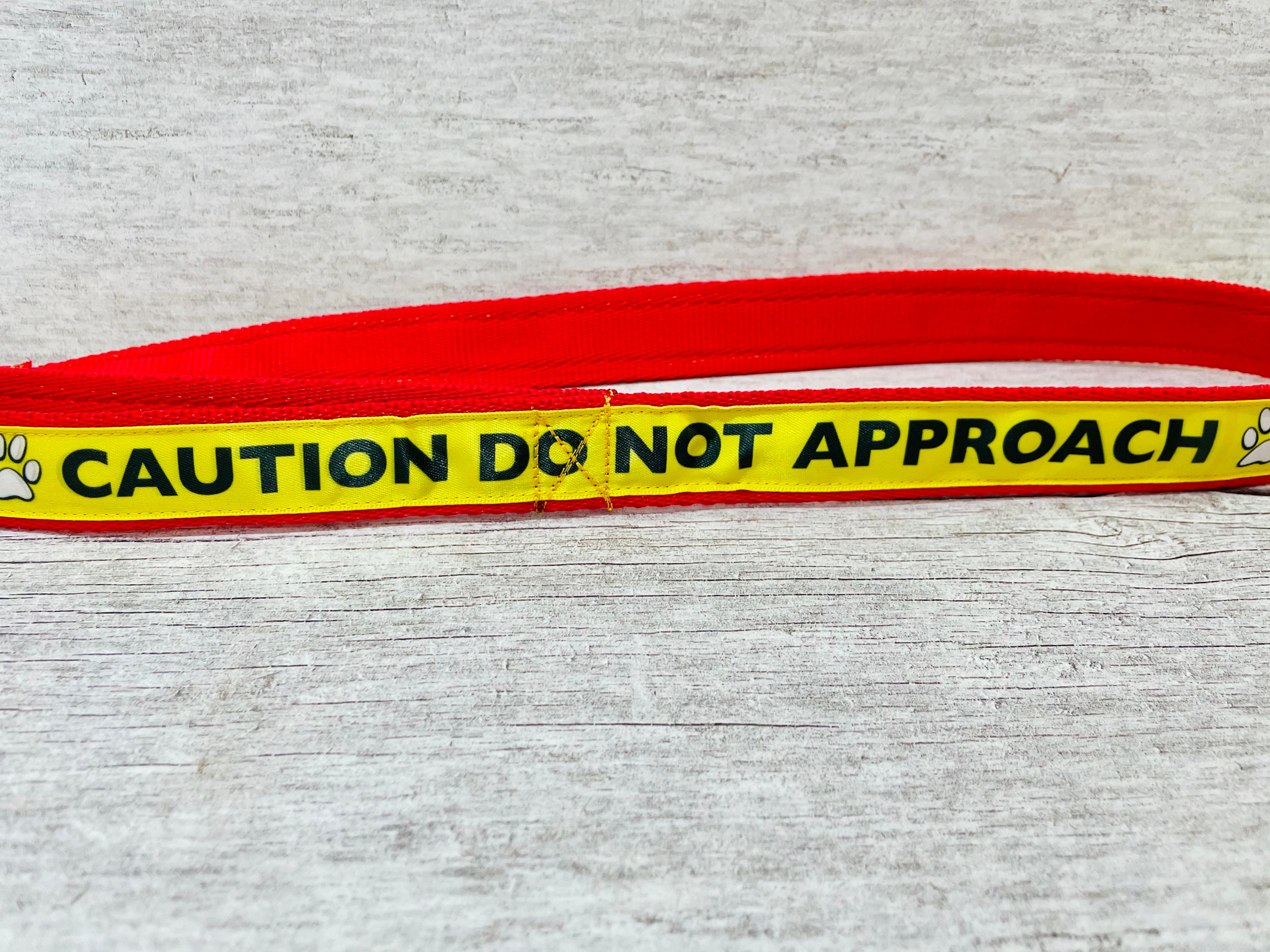Caution Do Not Approach Leash Lead Support Dog KEEP AWAY - Etsy UK