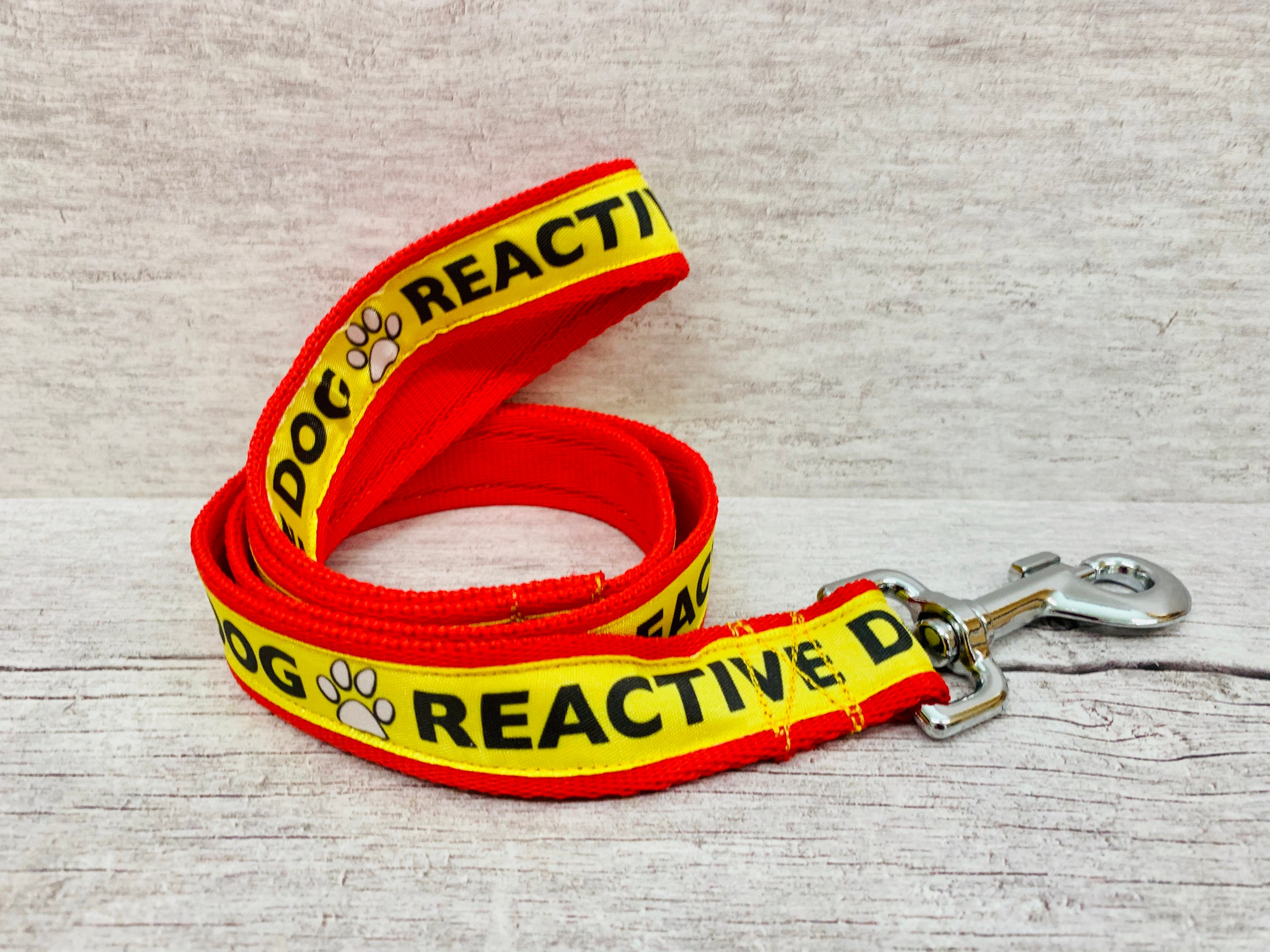 Reactive Anxious Dog Collar - Do Not Touch Alert, Warning Space Safety ...