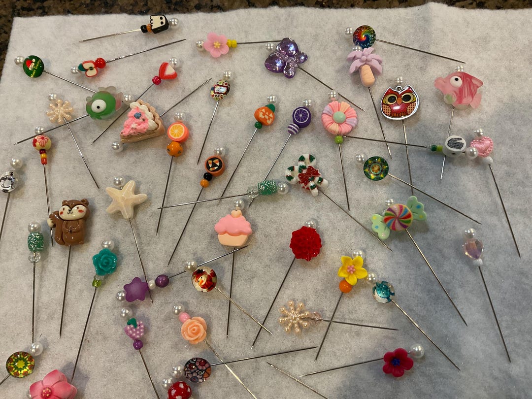 Grab Bag of TWO Decorative Counting Pins - Etsy