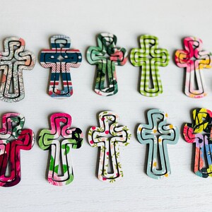 Unique Rounded Cross Shaped Bookmark Gift – Easter Bookmark, Laser Cut ...