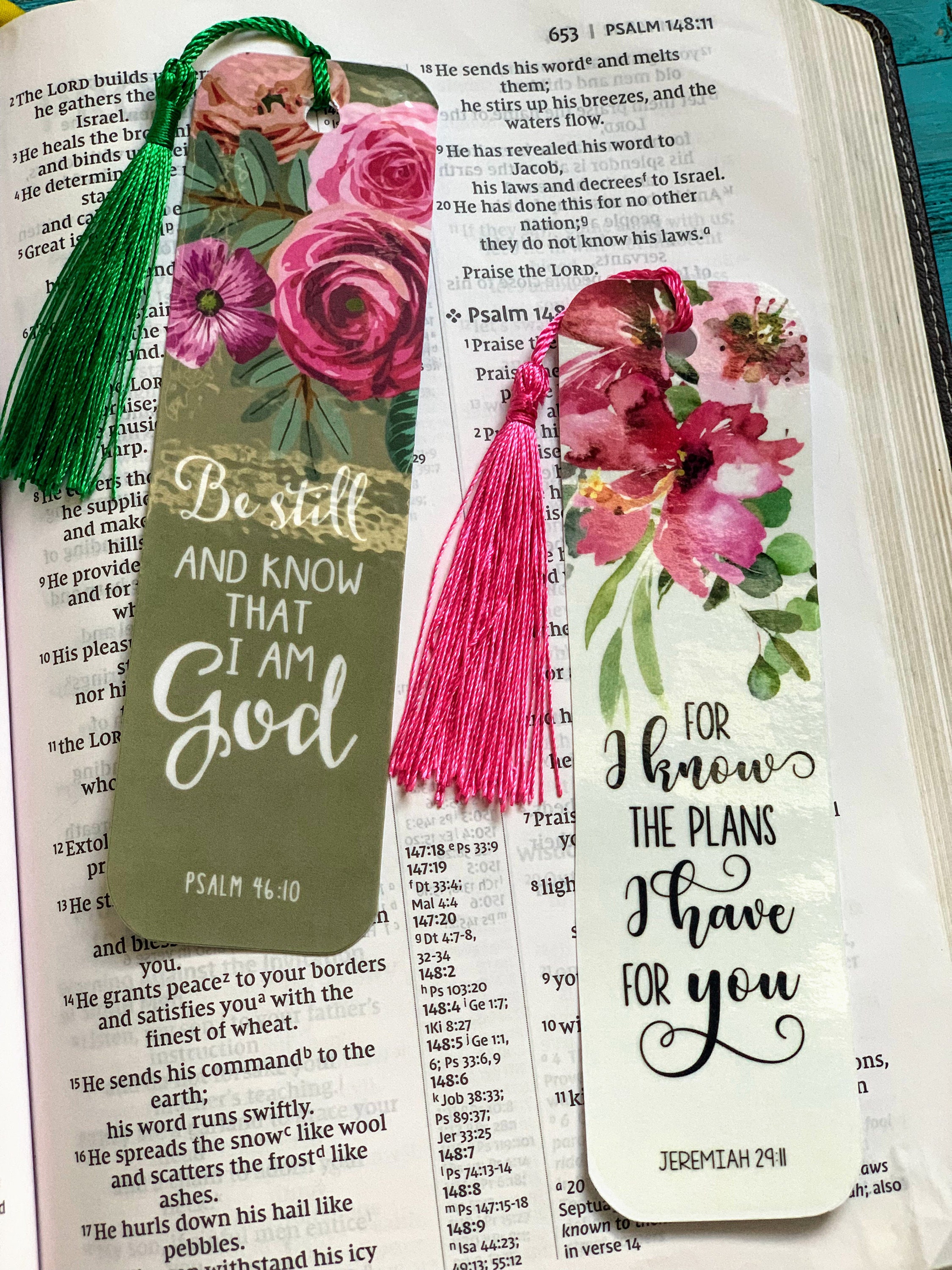 Bible Bookmark/christian Bookmark/bookmarks for Teen Bible Readers ...