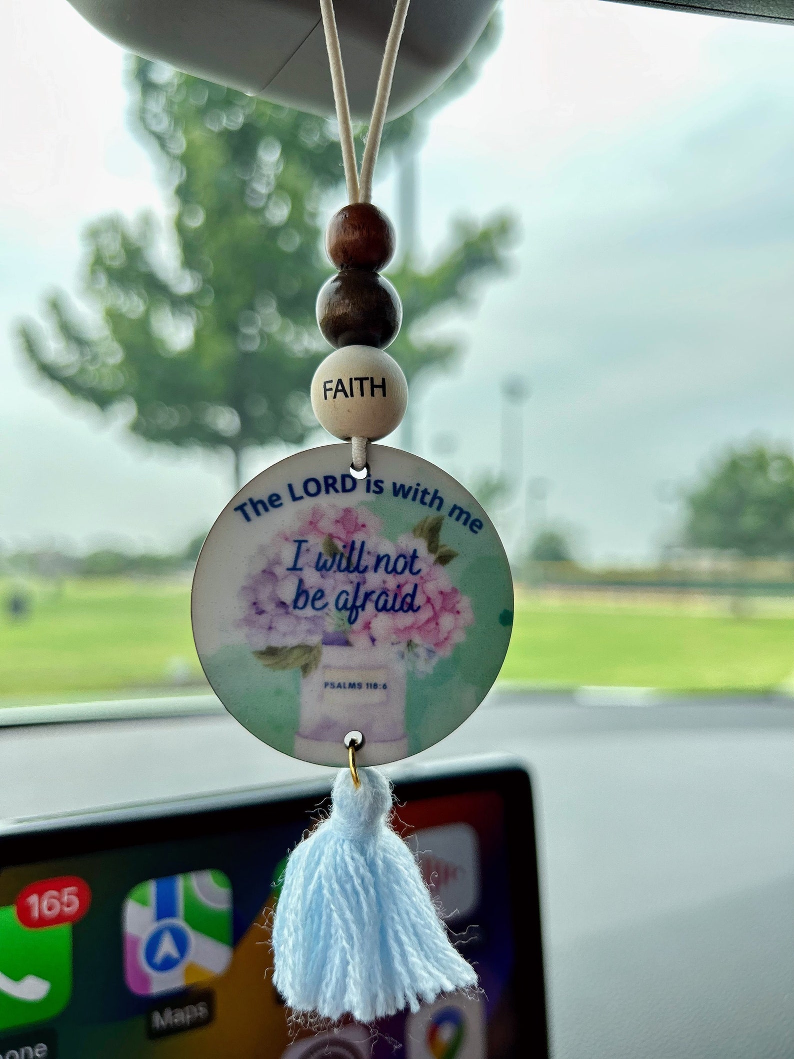 Christian Car Charm/faith Christian Car Accessories/bible Verse Car ...