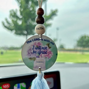 Christian Car Charm/faith Christian Car Accessories/bible Verse Car ...
