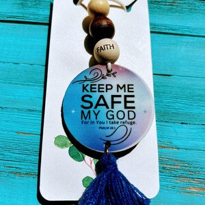 Christian Car Charm/faith Christian Car Accessories/bible Verse Car ...