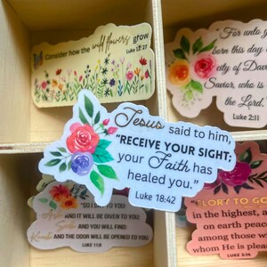 Luke Bible Study Stickers/luke Bible Study Journaling Stickers/luke ...