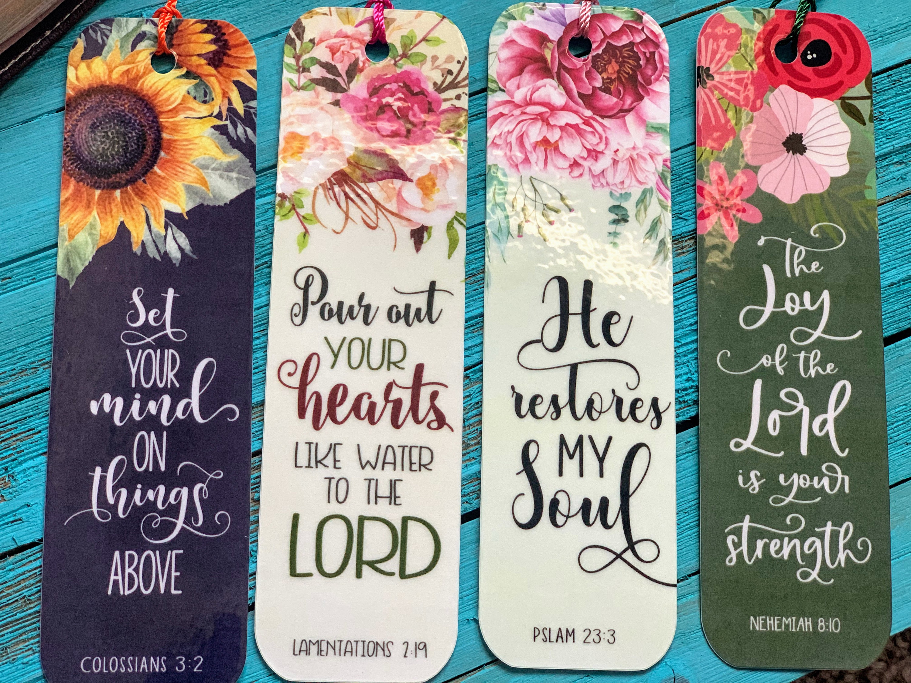Bible Bookmark/christian Bookmark/bookmarks for Teen Bible Readers ...