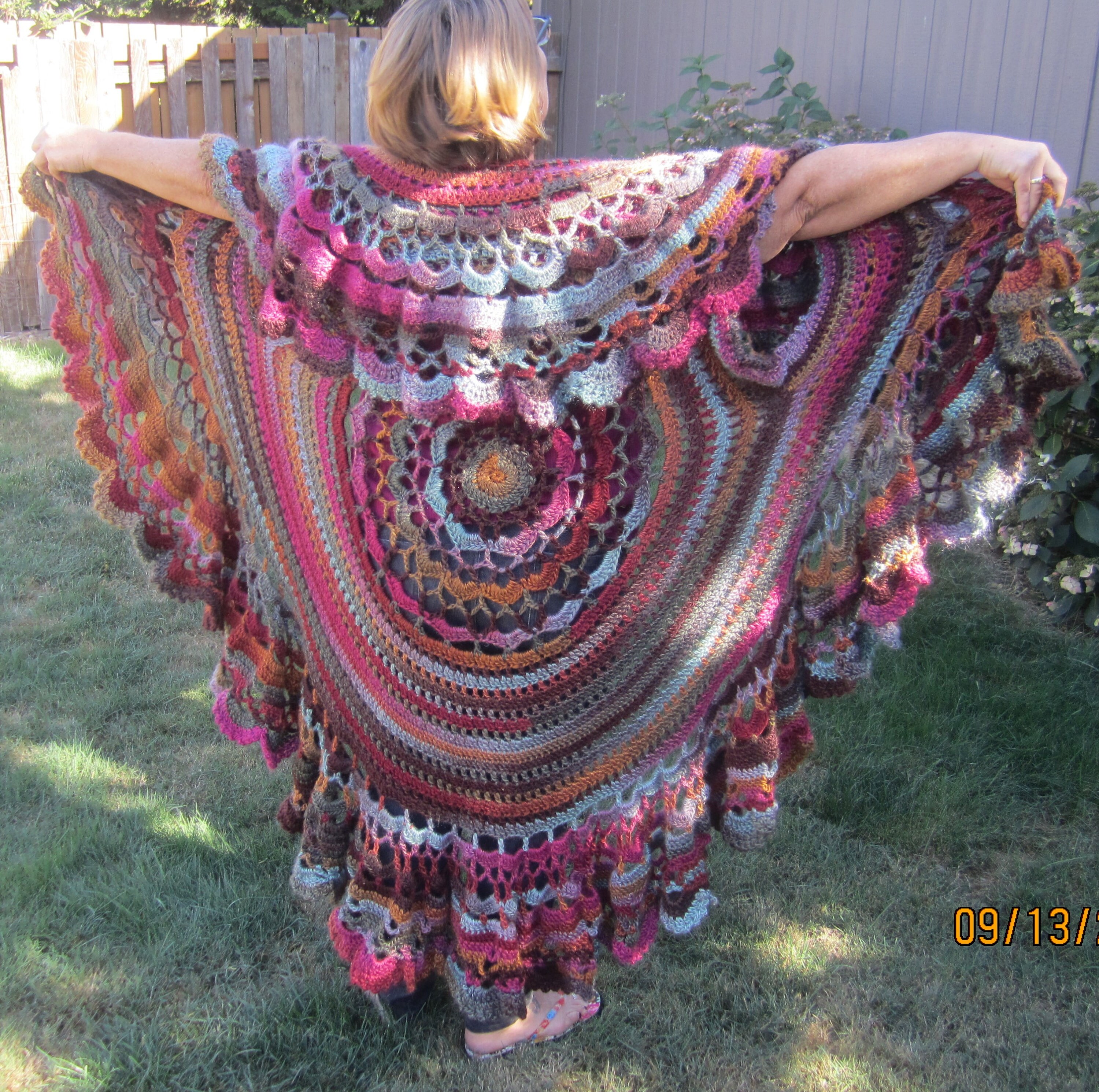 Circular Shawl | Etsy