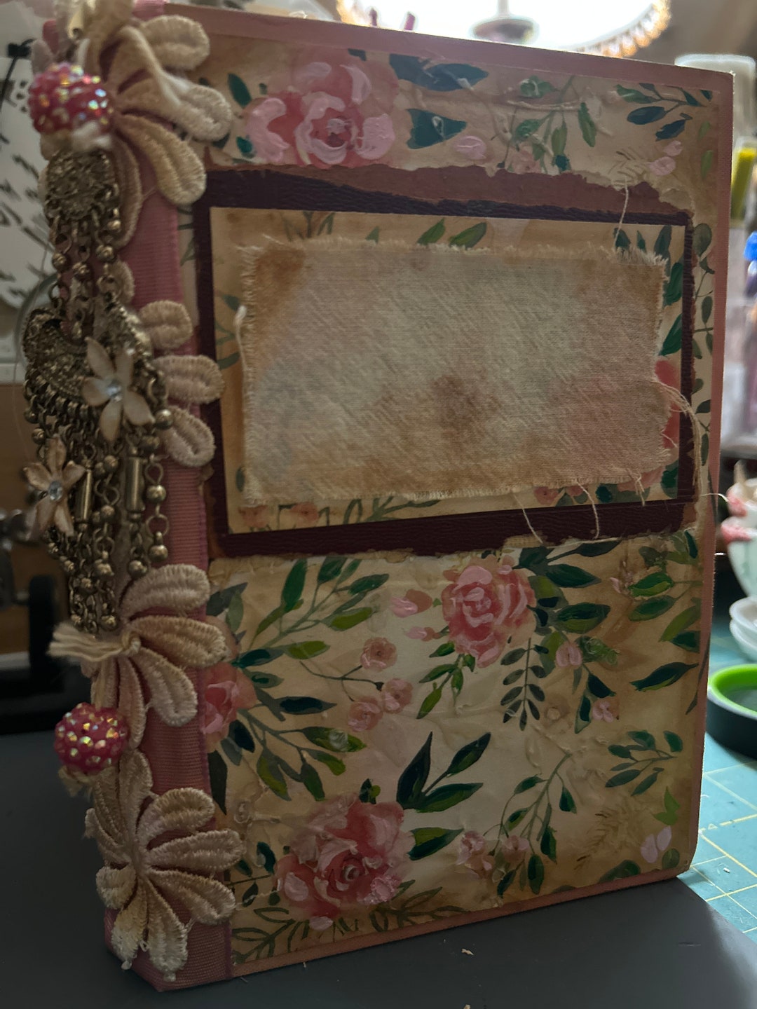 Pink Junk Journal - Etsy