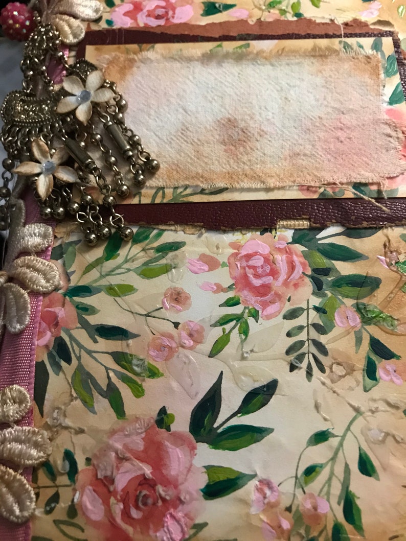 Pink Junk Journal - Etsy