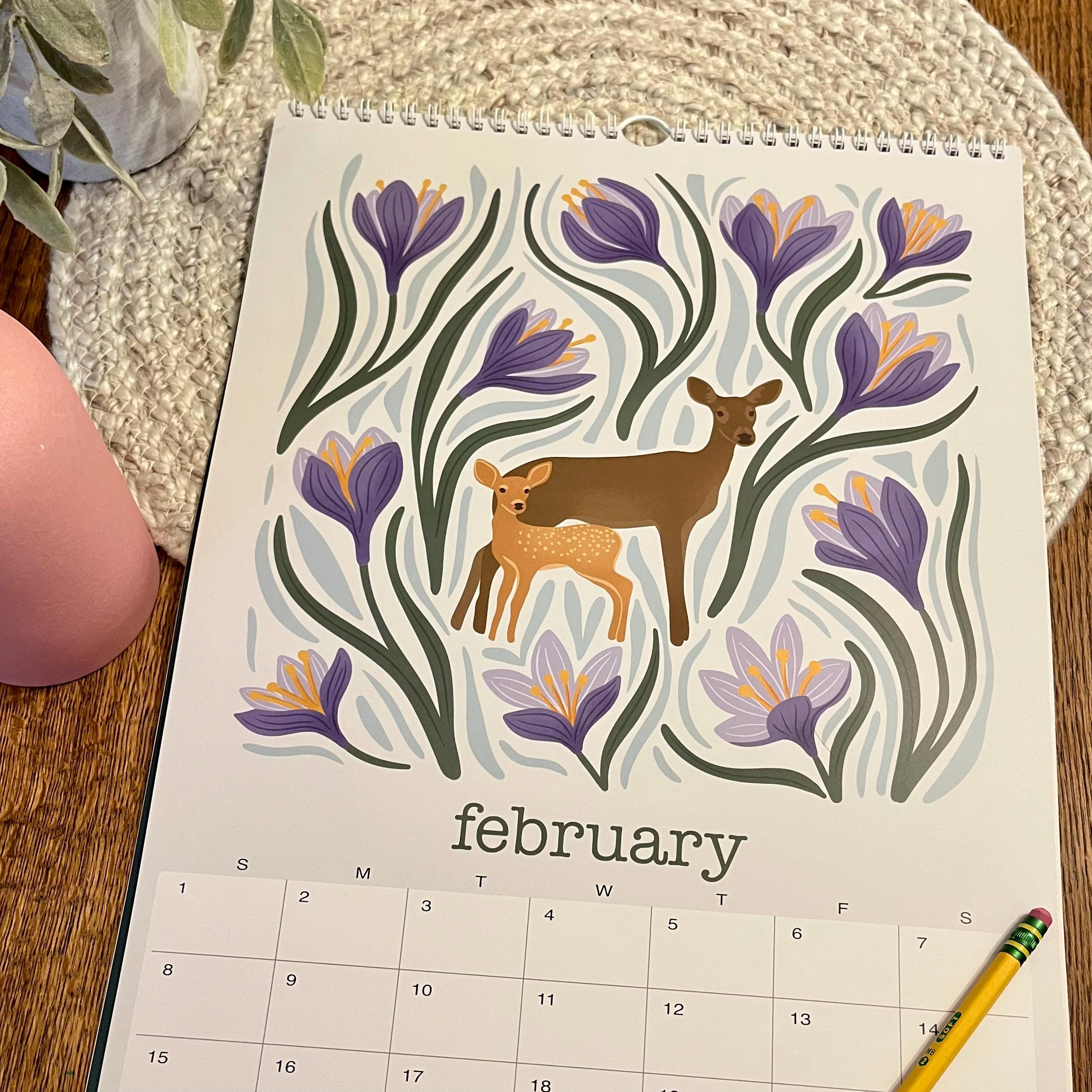 Backyard Wild 2026 Calendar – Seasonal Botanicals & Backyard Creatures ...