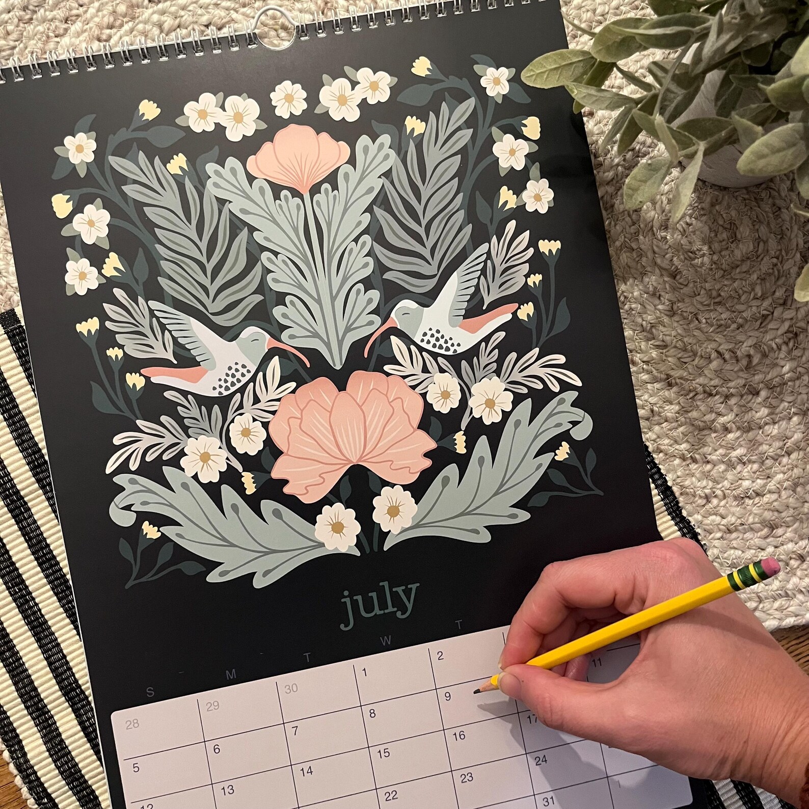 Backyard Wild 2026 Calendar – Seasonal Botanicals & Backyard Creatures ...