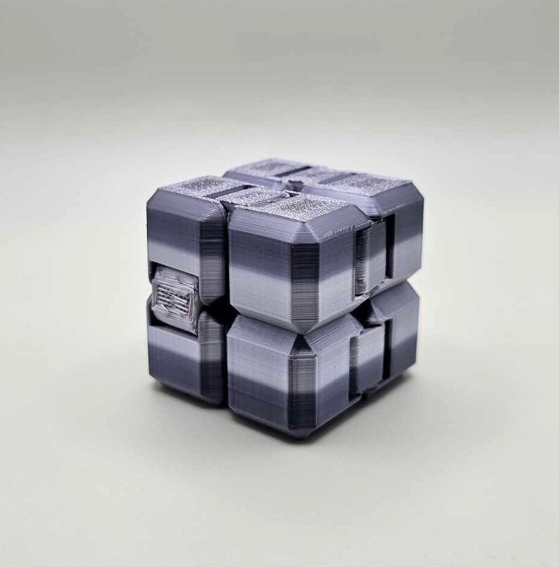 Gradient Weighted Infinity Cube Fidget Toy Discreate Fidget for ...