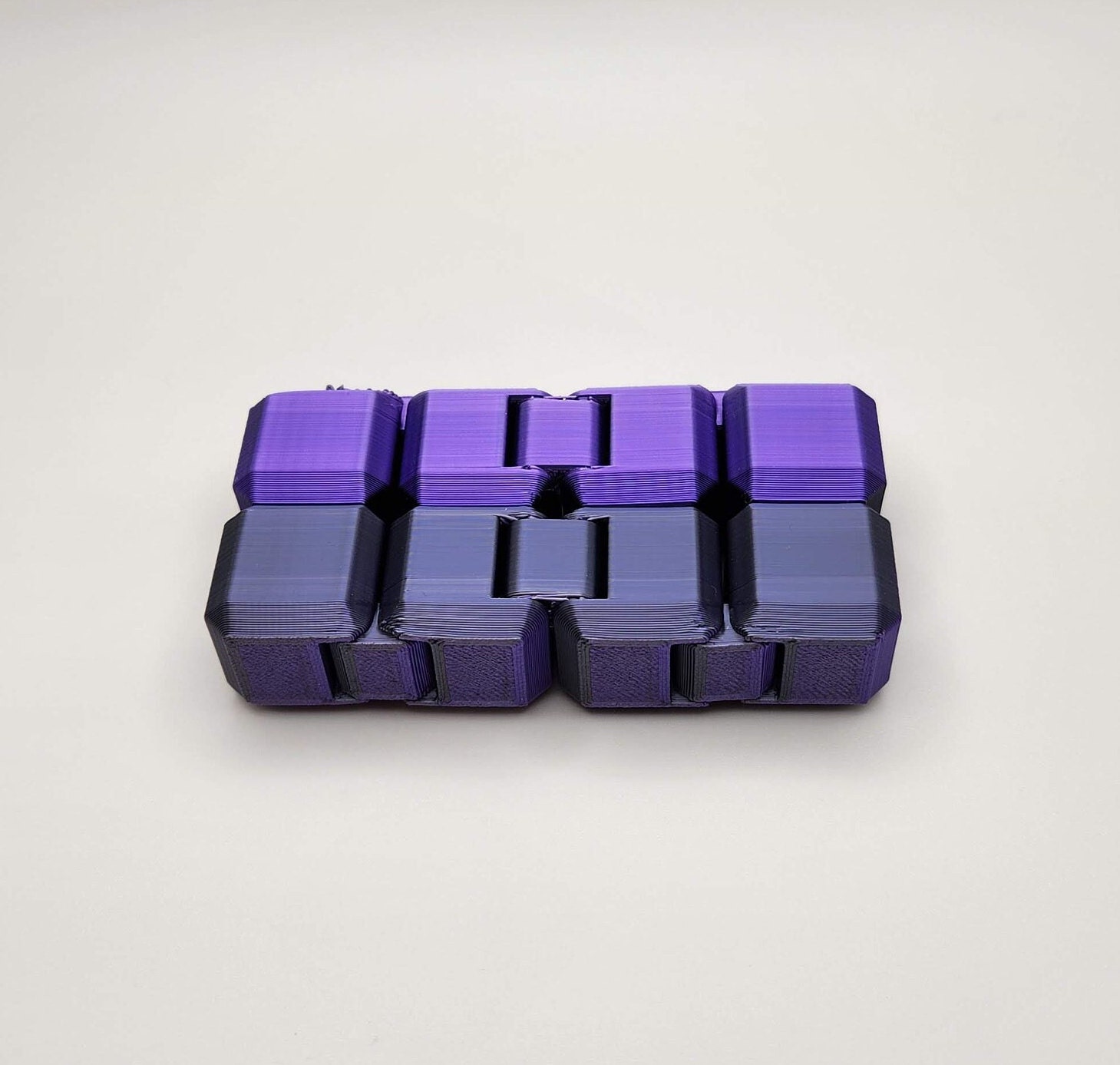 Two-tone Weighted Infinity Cube Fidget Toy - Two Weight Options - Etsy