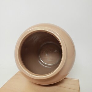 Vintage Cookson Pottery Vase, Neutral Beige/ecru/taupe Glaze, Roseville ...