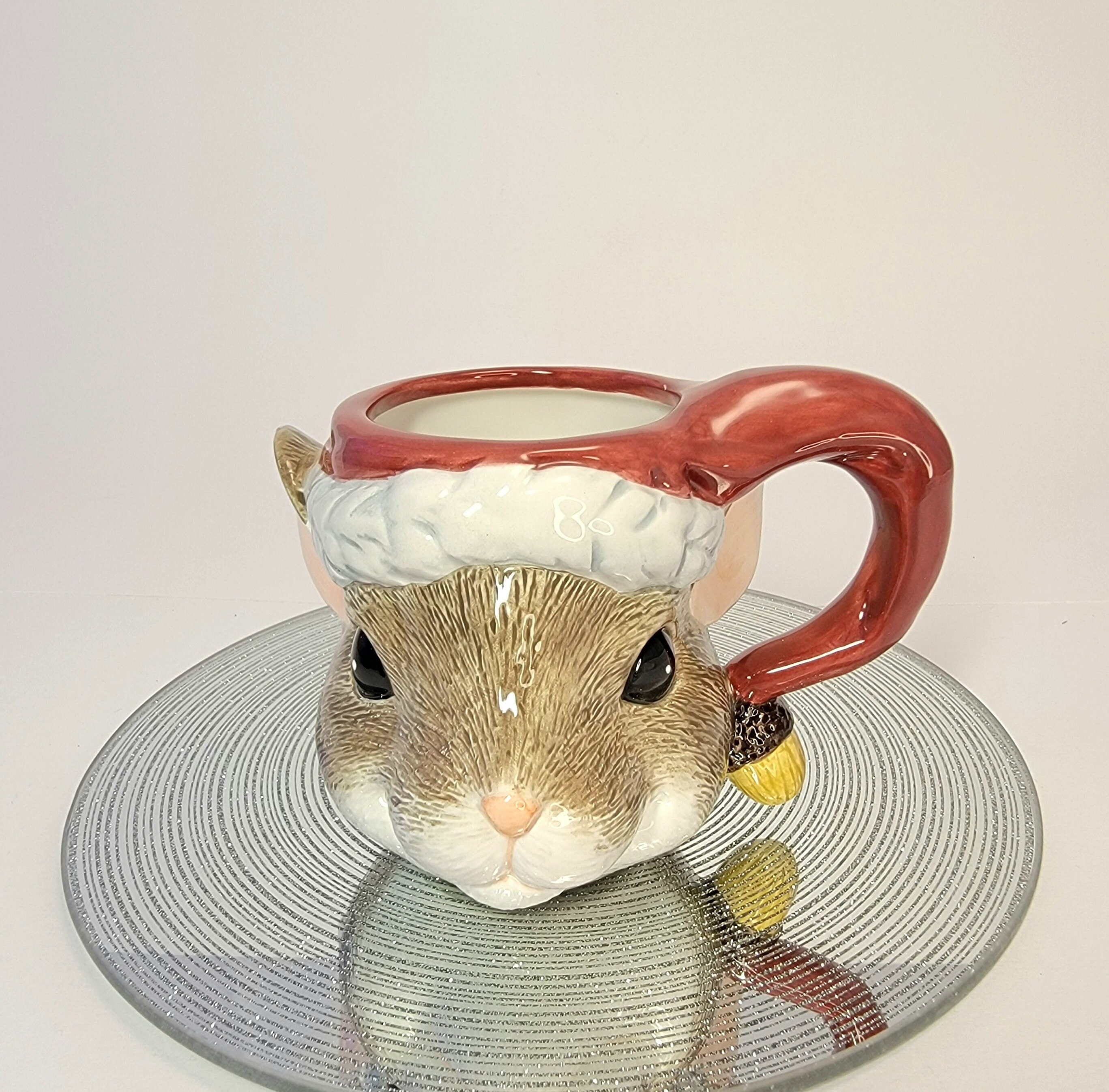 2001 Fitz and Floyd Charming Tails Ceramic Christmas Mug - Etsy