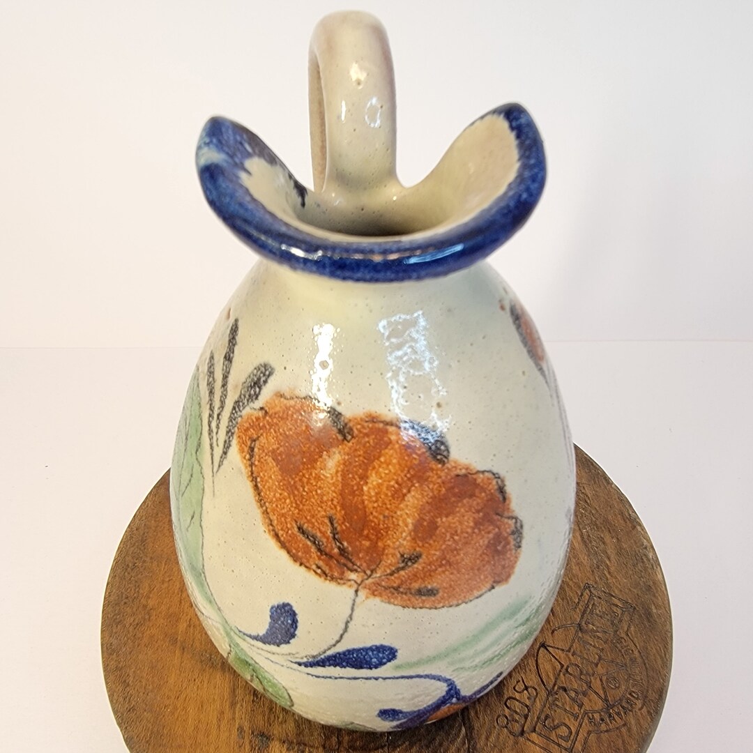 CAPELO STUDIO, Guanajuato Mexico, Handcrafted Clay Pottery Pitcher Jug ...