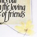 Friendship Card, Christian Calligraphy Blank Greeting Card, Bible Verse ...