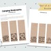 PDF: 6 Printable Camping Bookmarks | Camping Themed Bookmarks ...