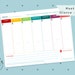 PDF: Week-at-a-glance | One Page Planner - Etsy