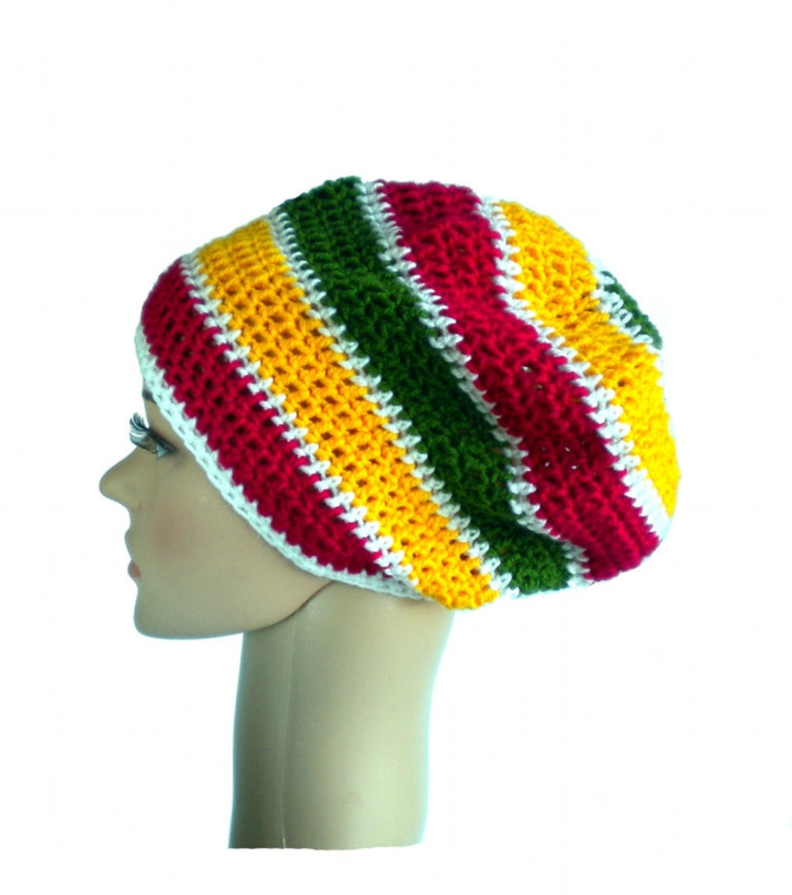 Dreadlock muts, rastafari hoed, rasta hoed, Jamaica reggae muts, rasta kleding - Etsy Nederland