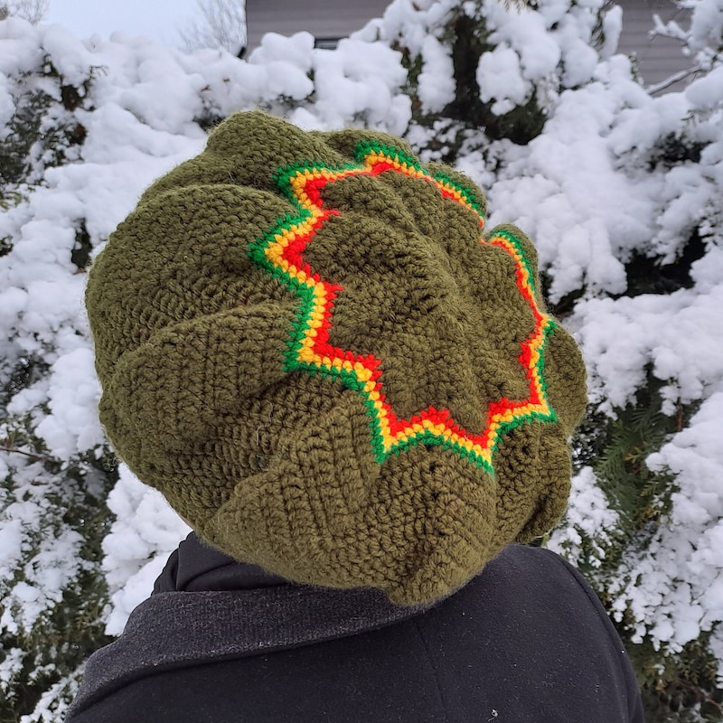 Rasta Hat - Etsy