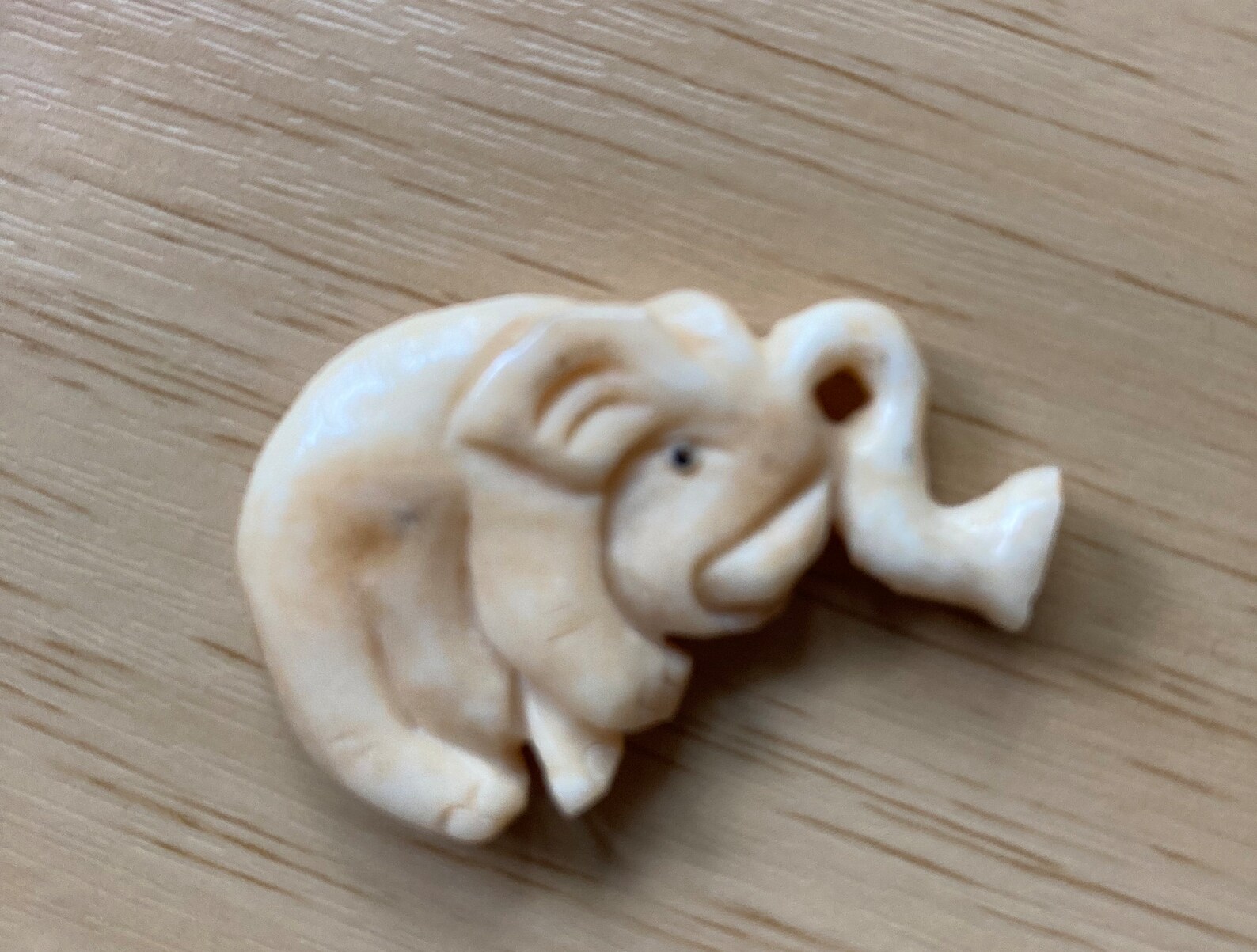 Hard Carved Bone Beads - Elephant 35 Mm - Etsy