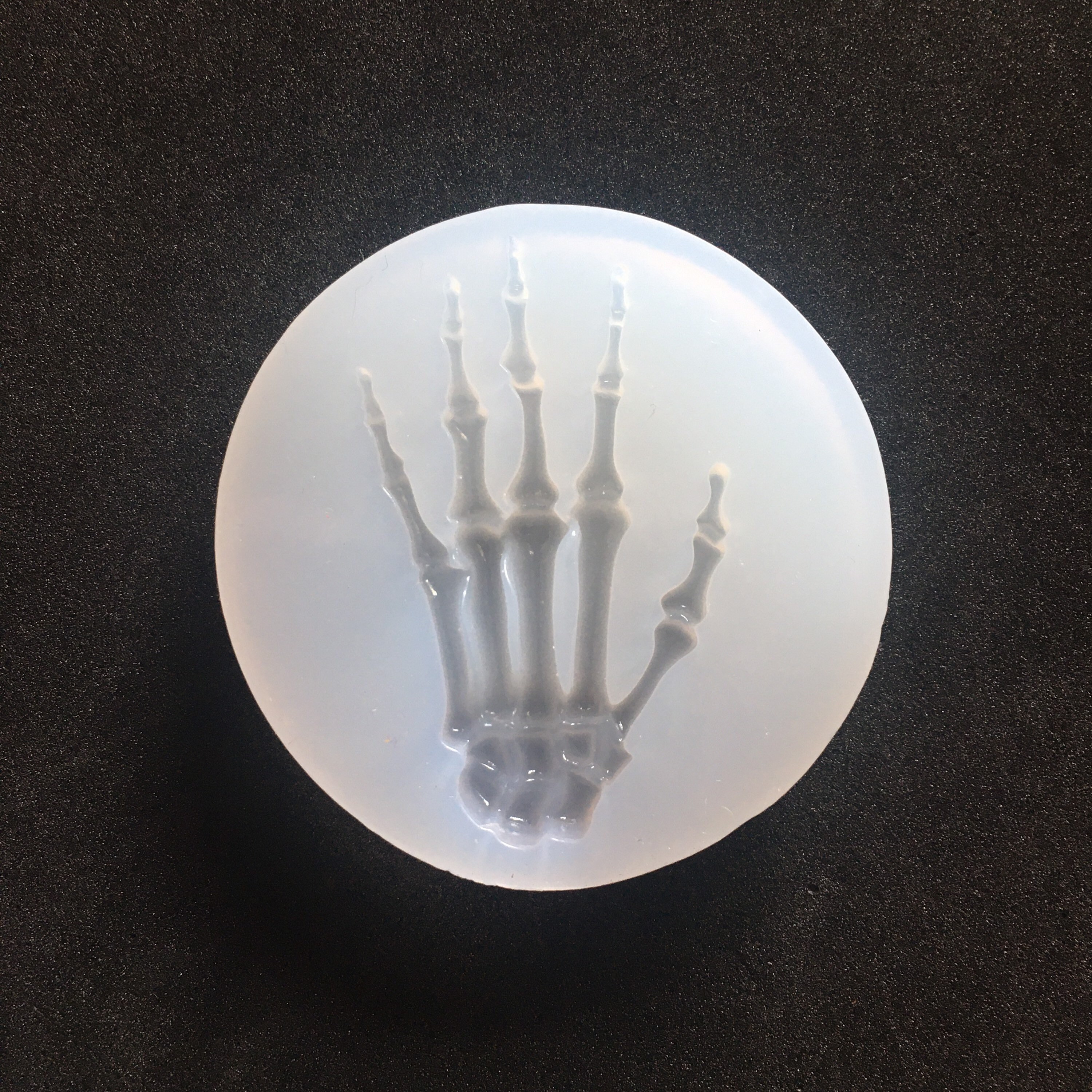 Silicone Skeleton Hand Bone Mold Mould. Resin and Clay | Etsy UK
