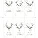 PRINTABLE Tag Christmas Tags Gift Tags Present Labels Christmas Deer ...