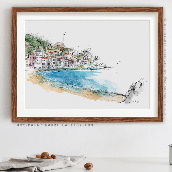 Begur Painting - Etsy