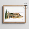 The Arabesque "cordoban Dream" 12 X 16" Wooden Wall Art Plaque ...