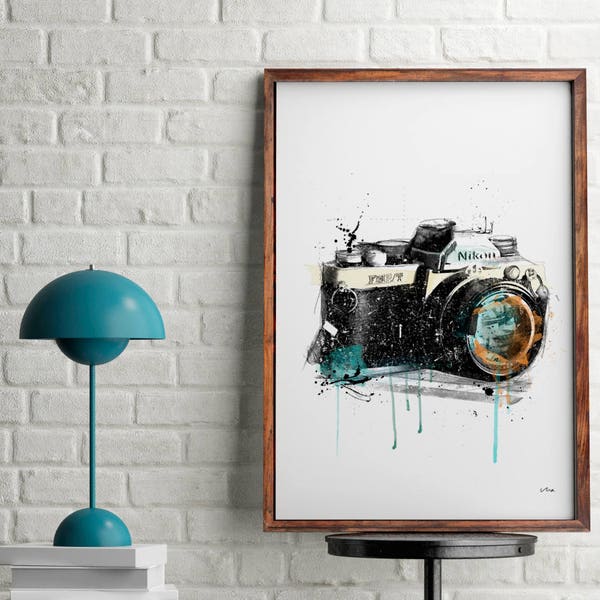 Vintage Camera Print - Etsy