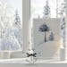 Araucaria Tree Watercolor Art Print Chile Lonquimay Landscape | Winter ...