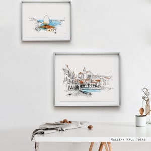 Cadaqués Painting Costa Brava Art Prints Cadaqués Sketching Cadaqués ...