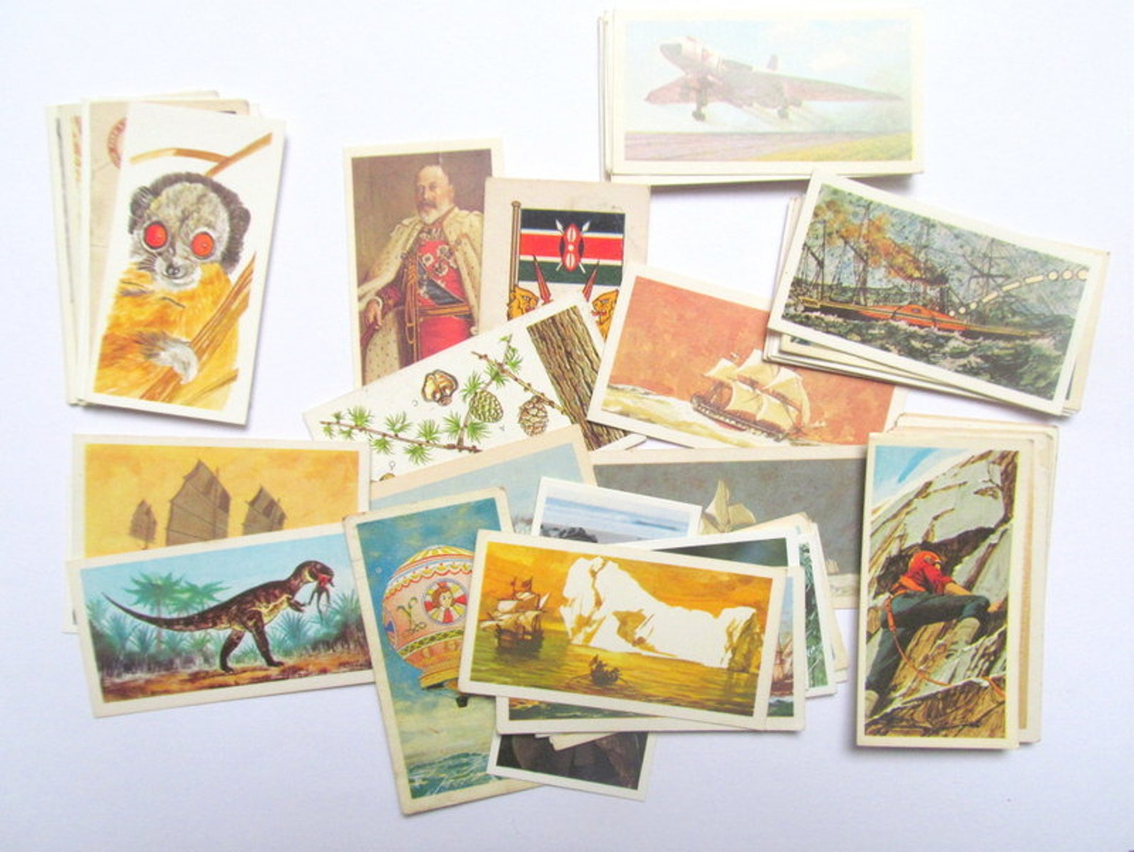 Mixed Pack of Vintage Tea Cards: 50 Lucky Dip Pack of | Etsy