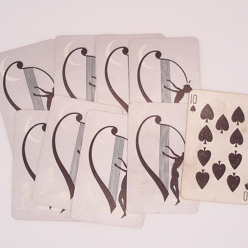 Art Deco Playing Cards - Etsy