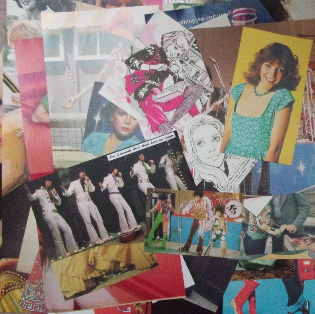1970s Paper Ephemera: 40 Retro Magazine and Book Clippings and Pictures ...