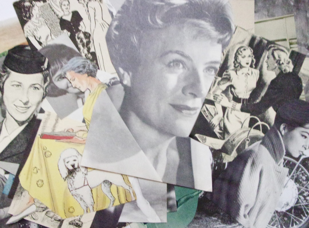 40/ 100 Vintage Women Themed Paper Ephemera Pieces. Paper Pictures and ...
