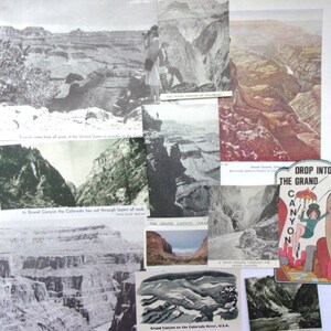 Grand Canyon USA Paper Craft Pack: 20 Vintage Paper Ephemera - Etsy