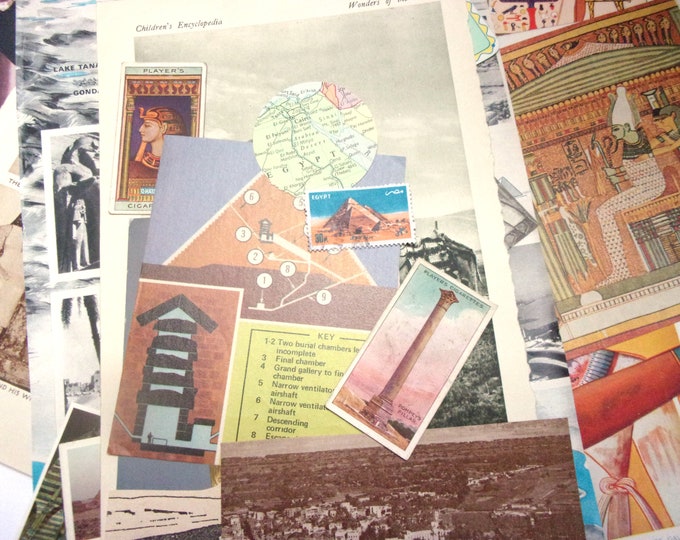 Egypt Paper Ephemera Craft Pack: 30 Vintage Pieces Ephemera Kit for ...