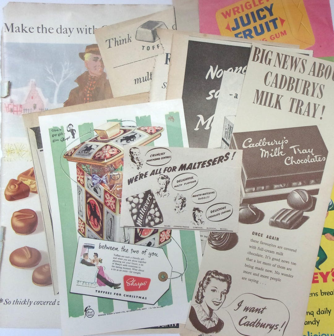 Vintage Chocolate and Candy Adverts: 17 Magazine Ads From 1950s and ...