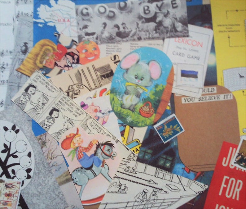 Paper Ephemera Pack of 50 Mixed Pieces. Lucky Dip Pack for - Etsy