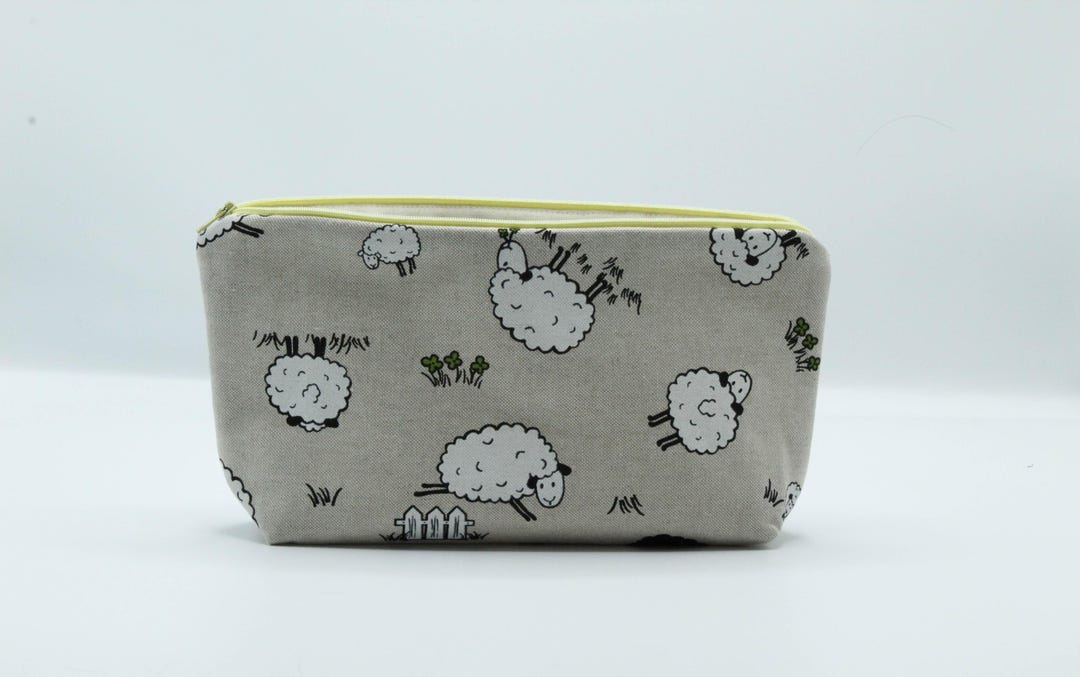 Sheep in the Meadow Zip/ Pouch Bag - Etsy