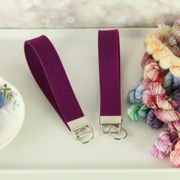 Felt Key Chain - Etsy