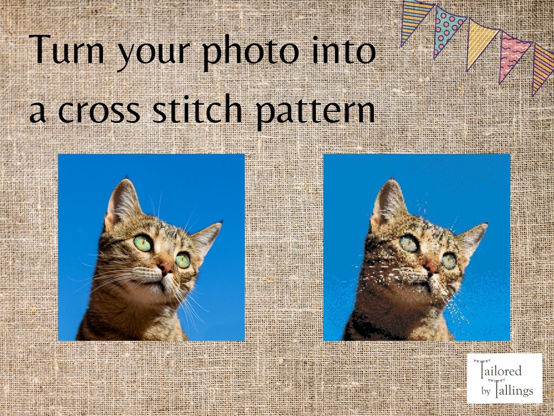 Custom Photo Cross Stitch Patterns – Turn Your Photo Into a ...