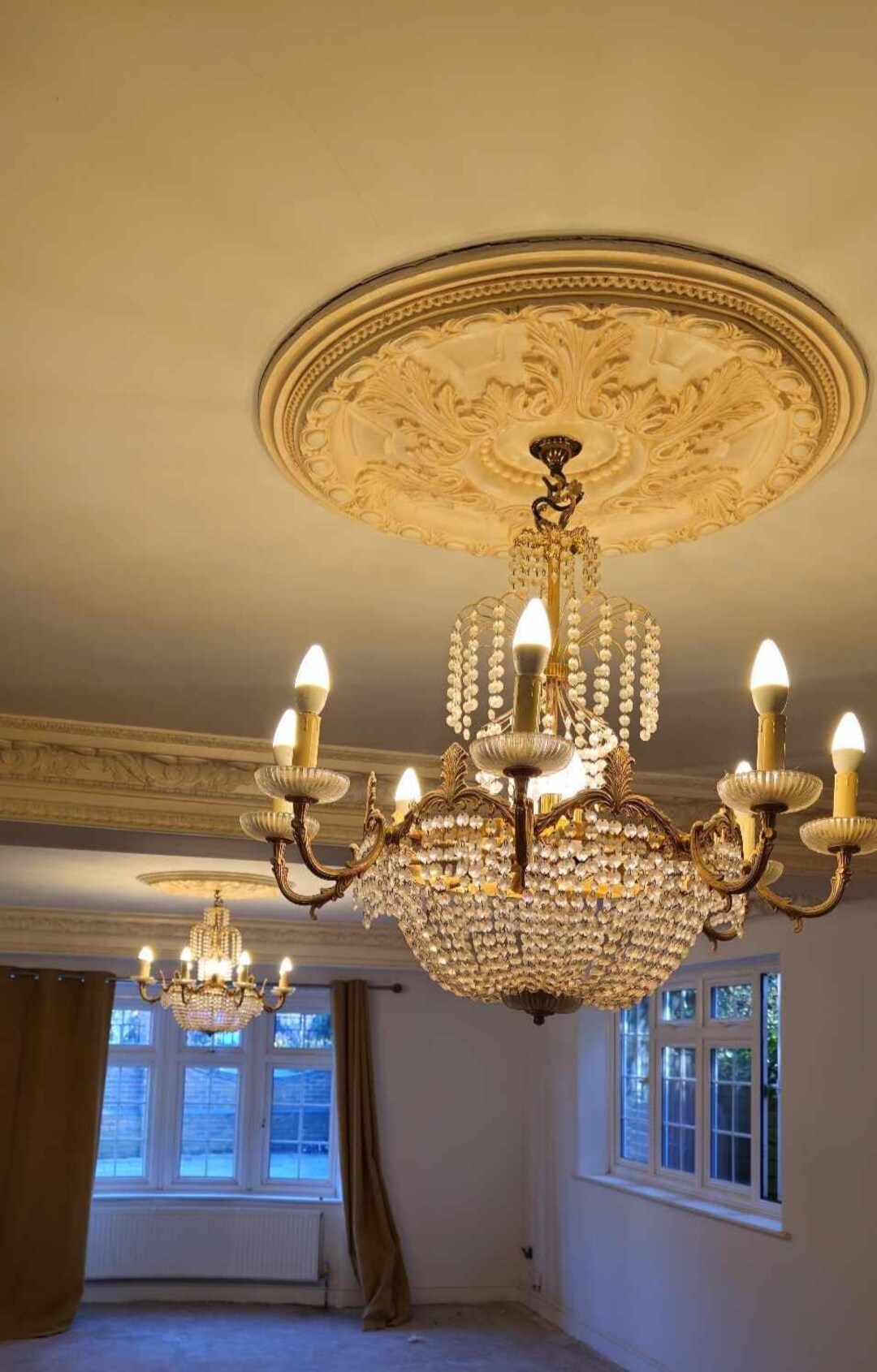 Beautiful French Vintage Chandelier - Etsy UK
