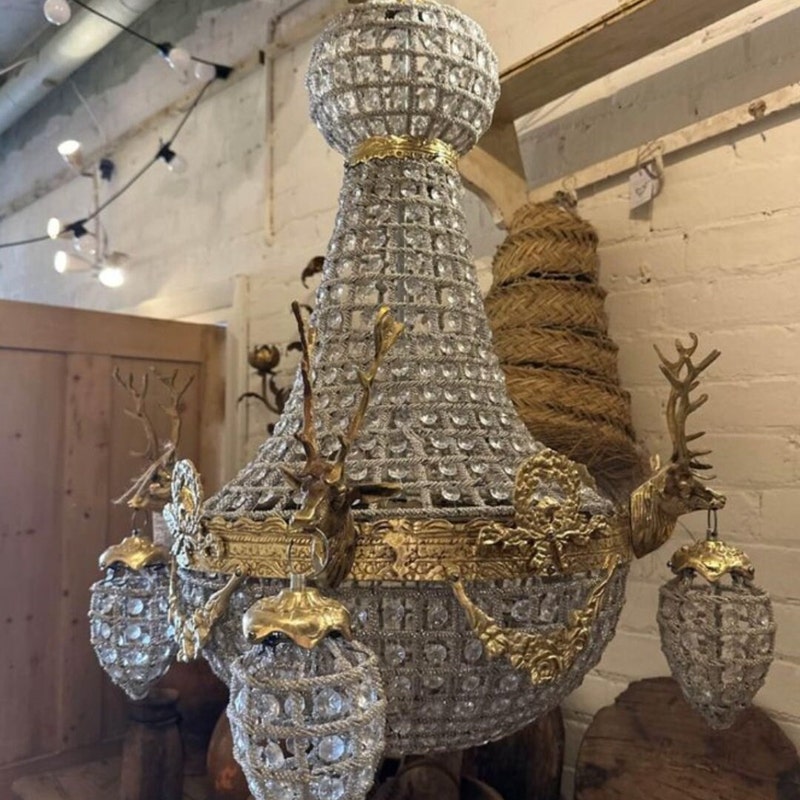 French Empire Chandelier: - Etsy