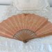 Antique Hand Fan 1900s Folding Fan French Paper W Musicians and Roses ...