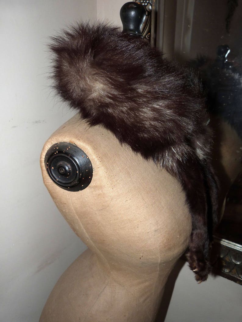 Antique Silver Fox Fur Pelt Wrap Stole Collar Scarf Shawl Wrap - Etsy